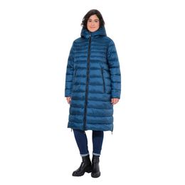Ulla Popken Steppmantel in petrol | Gr.: 54-56