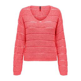 Only Carmakoma Strickpullover in Sugar Coral | Gr.: 46-48
