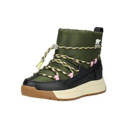 Sorel Stiefel WHITNEY III SLIP-ON WP in Schwarz/Gr&uuml;n | Gr.: 40