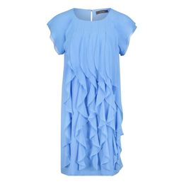 Vera Mont Cocktailkleid mit Volant in Paris Blue | Gr.: 36