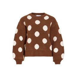 Vila Strickpullover in Chocolate Brown | Gr.: M