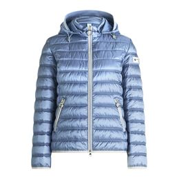 Betty Barclay Steppjacke mit abnehmbarer Kapuze in Stonewash | Gr.: 46