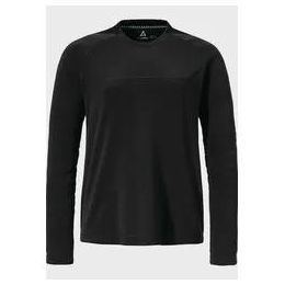 Sch&ouml;ffel Funktionsshirt SCH&Ouml;FFEL "Hiking CIRC Longsleeve Style Smue WMS", Damen, Gr. 40, schwarz (9990, schwarz), Oberstoff: 100% Polyester, Rundhals, Shirts Funktionsshirt