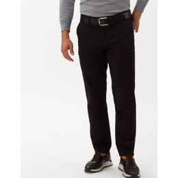 Chinohose Eurex By Brax "Style JIM", Herren, Gr. 50, Normalgr&ouml;&szlig;en, schwarz, Web, 97% Baumwolle, 3% Elasthan, regular fit, Hosen Chinohose