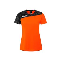 Kempa Trainings-T-Shirt Athletics 29 Women in fluo orange/schwarz | Gr.: XS