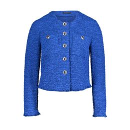 Betty Barclay Blazer-Jacke langarm in Adria Blue | Gr.: 40