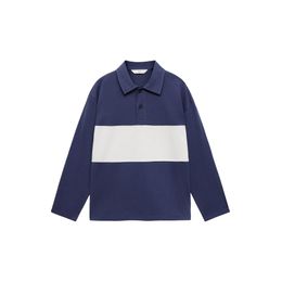Mango Kids Poloshirt 'FOREHAND' Jungen Gr&ouml;&szlig;e 152 creme / navy