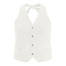 Imily Bela Weste Damen Gr&ouml;&szlig;e 40 white denim