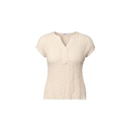 Cecil Halbarmbluse in light beige | Gr.: L