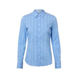 Marie Lund Bluse in blau wei&szlig; | Gr.: 36