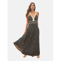 Lipsy Kleid Damen Gr&ouml;&szlig;e 40 navy / wollwei&szlig; Sommerkleid