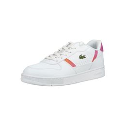 Lacoste Sneaker T-CLIP SET in Wei&szlig;/Pink | Gr.: 35
