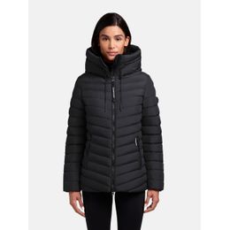 Steppjacke Khujo "Pace-YM", Damen, Gr. M (38), schwarz, Obermaterial: 100% Polyester. Innenfutter: 100% Nylon. Wattierung: 100% Polyester, tailliert h&uuml;ftbedeckend, hoch geschlossener Ausschnitt, &Auml;rmel ohne &Auml;rmelschlitz normaler Saum, Jacken Steppjacke, Warme gesteppte Winterjacke mit Kapuze