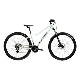 Mountainbike KROSS "Lea 2.0 gr&uuml;n" Gr. 36, gr&uuml;n, schwarz, Fahrr&auml;der, Damen, 36cm, 27,5+ Zoll (69,85cm) hinten: 27,5+ Zoll (69,85cm)