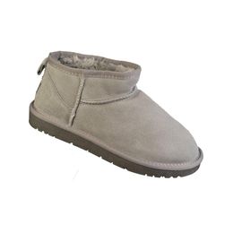 BIOSOFT Winterstiefel Ultra Mini in Grau | Gr.: 38