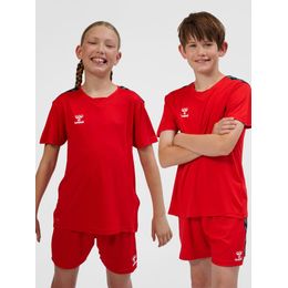 Hummel T-Shirt Hmlauthentic Kinder in TRUE RED | Gr.: 140