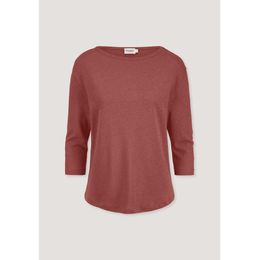 hessnatur Longsleeve Relaxed in terrakotta | Gr.: 38