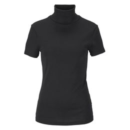 Flashlights Rollkragenshirt in schwarz | Gr.: 44-46