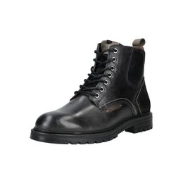 Bullboxer Stiefelette in Schwarz/Grau | Gr.: 44