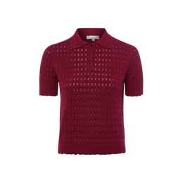 Marie Lund Shirt in bordeaux | Gr.: L