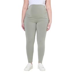 Ulla Popken Leggings in graugr&uuml;n | Gr.: 50-52