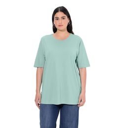 Ulla Popken Shirt in helles moosgr&uuml;n | Gr.: 62/64