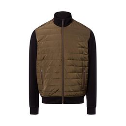 Bugatti Sweatjacke in schilf schwarz - 0002 | Gr.: 3XL