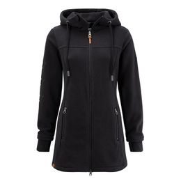 Kangaroos Fleecejacke in schwarz | Gr.: 52