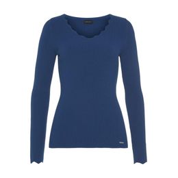 Laura Scott V-Ausschnitt-Pullover in royalblau | Gr.: 38