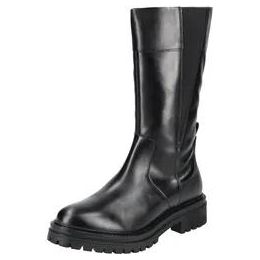 Stiefel Geox "Geox Stiefel Leder/Textil", Damen, Gr. 41, schwarz, Leder, Textil, Schuhe Stiefel