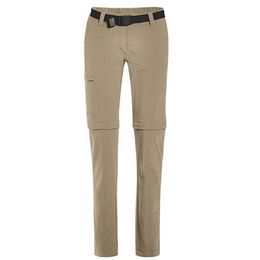 Maier Sports Outdoorhose Inara Slim Zip Off Pants in Beige | Gr.: 22