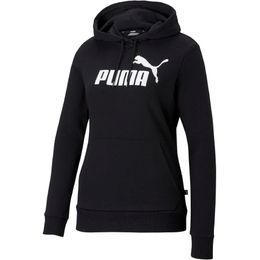 Puma Hoodie ESS Logo in Schwarz | Gr.: S