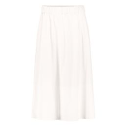 Vera Mont Baumwollrock mit Gummizug in Bright Gardenia | Gr.: 46