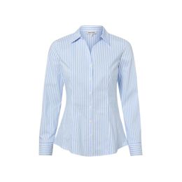 More & More More & More Bluse in wei&szlig; hellblau | Gr.: 34