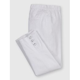 Sieh an! 7/8-Jeans in wei&szlig; | Gr.: 42