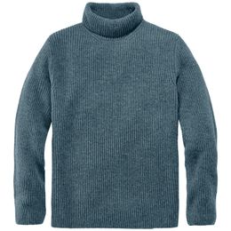 Maglificio GRP Herrenpullover Melangegarn XL Petrol