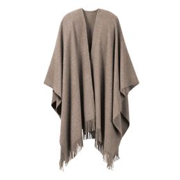 STEINBECK Poncho Lammwolle