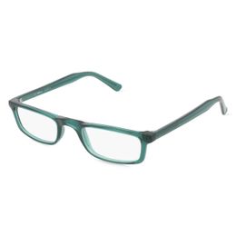 Fielmann OU 035 CL Brille Herren | Fassung: Vollrand, Halb, Gr&uuml;n Transparent