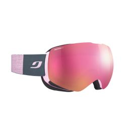 Julbo J7671 | Skibrillen Unisex | Fassung: Kunststoff Rose Grau | Glasfarbe: Rot Spiegel Rose