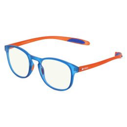 Lesebrille Kodak CF10002 | Unisex | Fassung: Panto, TR90, Blau Orange