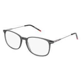 Hugo HG 1205 Brille Herren | Fassung: Vollrand, Quadratisch, Grau Transparent