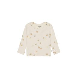 Noppies Langarmshirt All Over Print in Egret | Gr.: 74