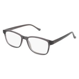 Fielmann BD 545 CL Brille Herren | Fassung: Vollrand, Quadratisch, Grau Transparent