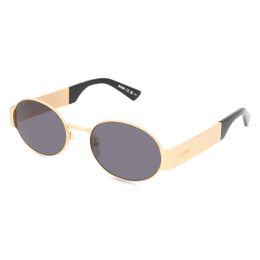 Love Moschino Moschino MOS185/S | Unisex-Sonnenbrille | Fassung: Vollrand, Oval, Metall, Rosegold | Glasfarbe: Grau