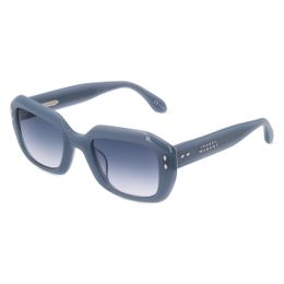 Isabel Marant IM 0108/G/S | Damen-Sonnenbrille | Fassung: Vollrand, Quadratisch, Acetat, Blau Matt | Glasfarbe: Blaugrau Verlaufend