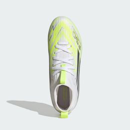 adidas Performance Fu&szlig;ballschuh 'F50 Sparkfusion League' Jungen Gr&ouml;&szlig;e 34 gelb / silbergrau / wei&szlig;