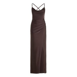 Vera Mont Abendkleid figurbetont in Dark Maroon | Gr.: 34