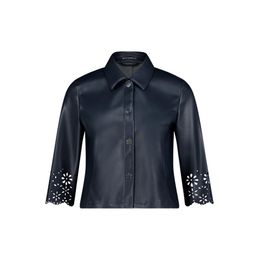 Betty Barclay Blazer-Jacke mit Rei&szlig;verschluss in dunkelblau | Gr.: 36