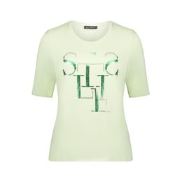 Betty Barclay Basic Shirt kurzarm in Foam Green | Gr.: 48