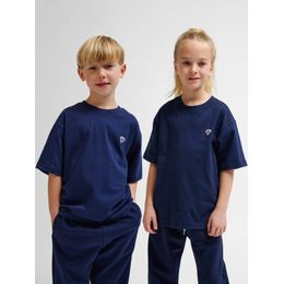 Hummel T-Shirt Hmljr Loose Kinder in DRESS BLUES | Gr.: 58-63